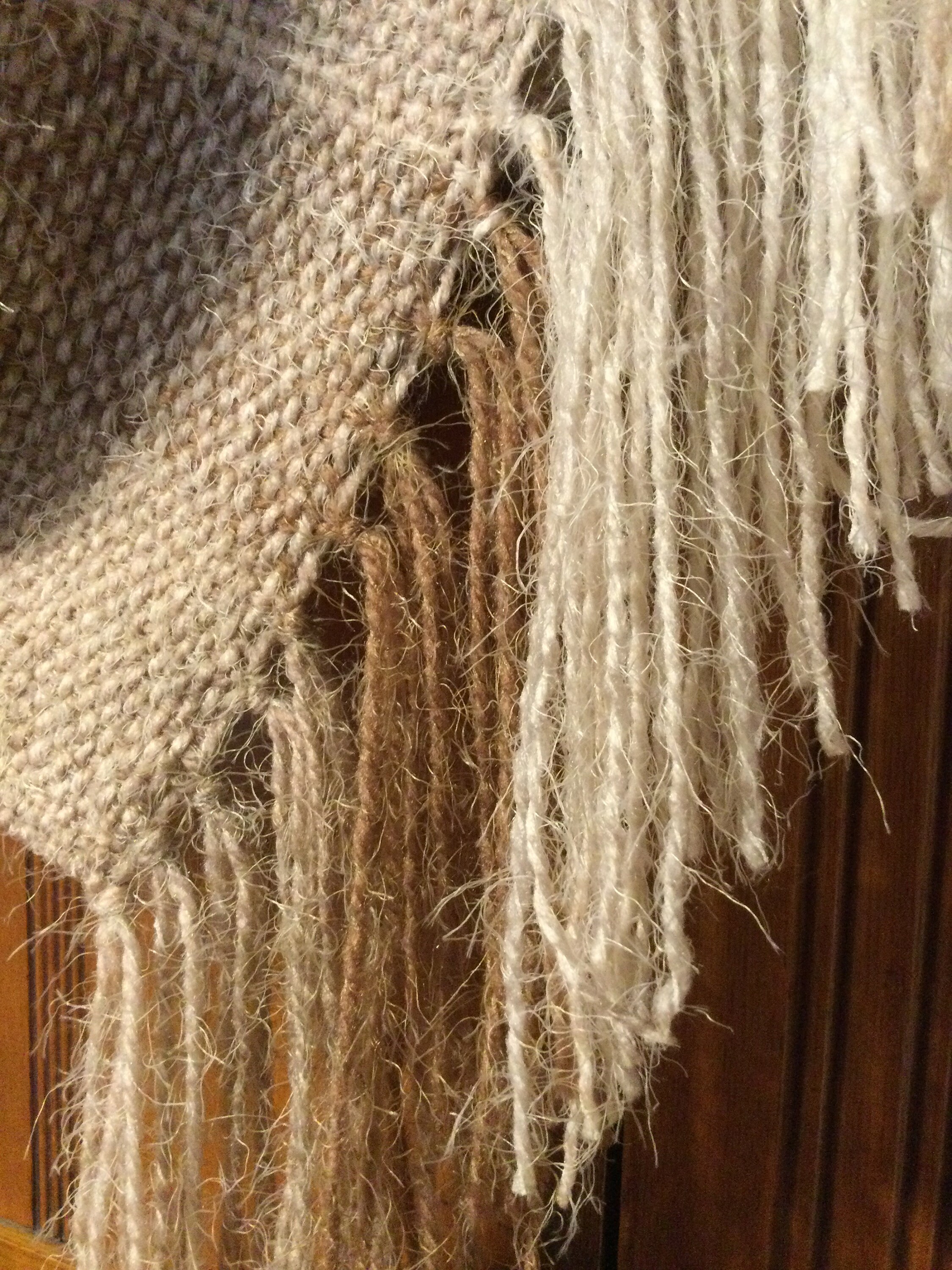 Handwoven Shawl Scarf in Neutral Colors Tan Beige Wrap Gift - Etsy