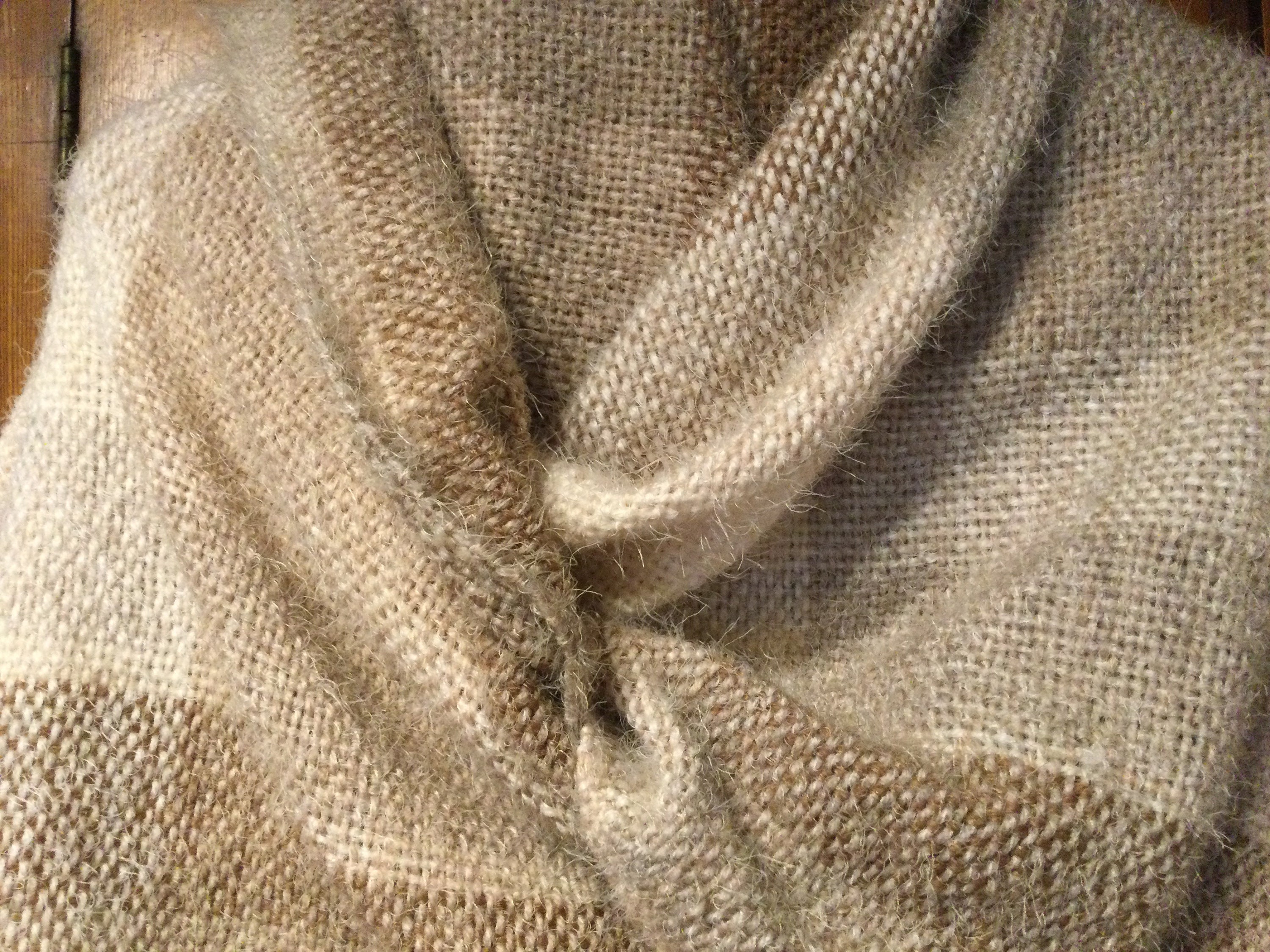 Handwoven Shawl Scarf in Neutral Colors Tan Beige Wrap Gift - Etsy