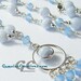 Polar Ice Necklace Blue Lace Agate Gemstones, Blue Opal Swarovski ...