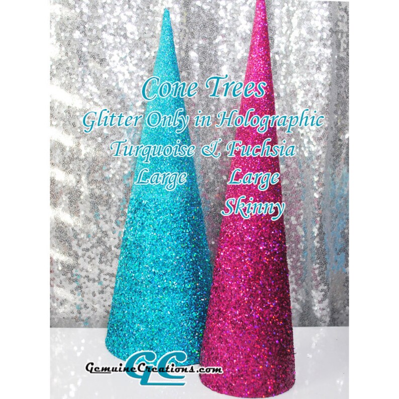 Custom Cone Trees Table Centerpiece Christmas Table Décor - Etsy