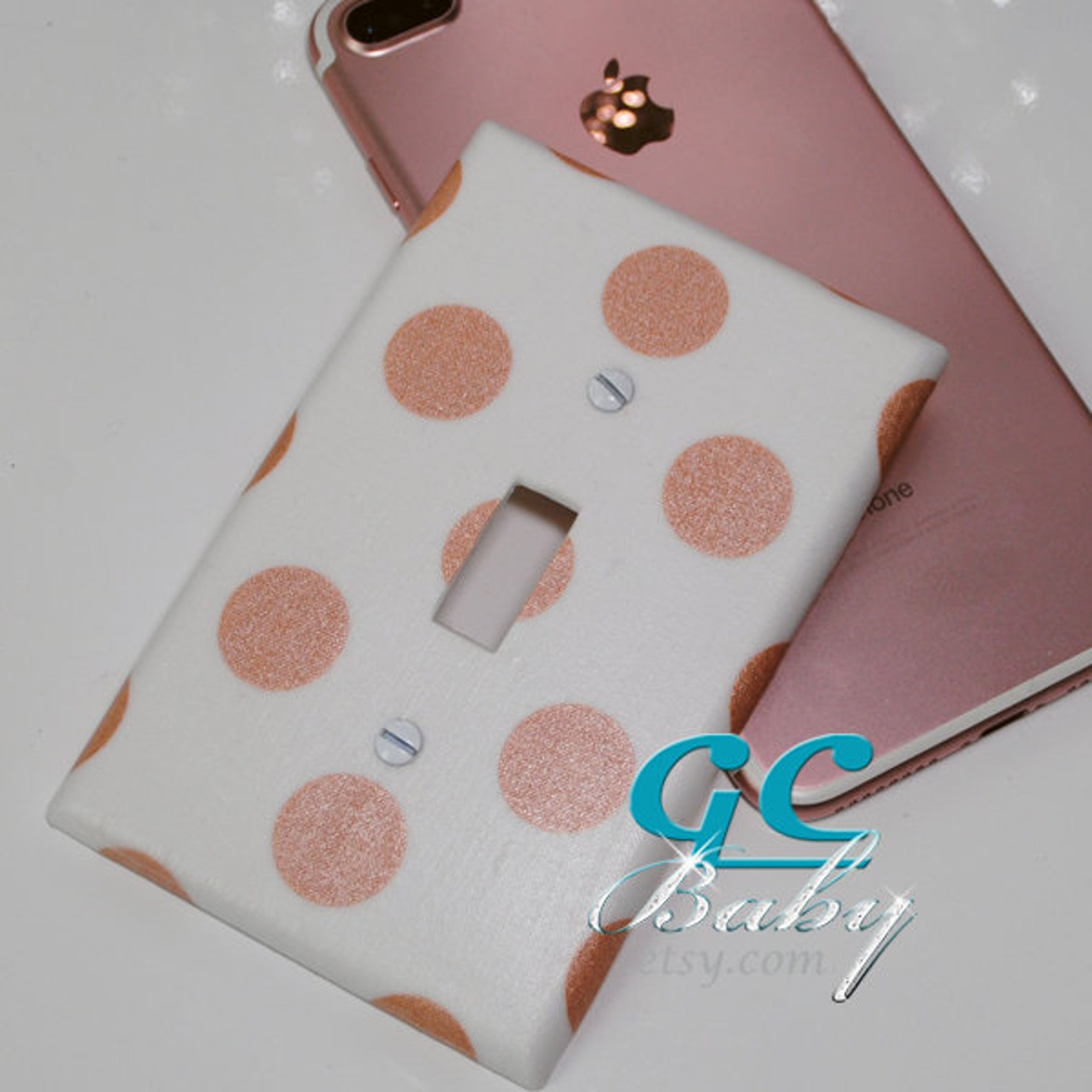 Rose Gold Light Switch and Outlet Covers Rose Gold Decor | Etsy