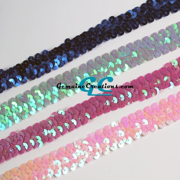 Stretch Sequin Trim - Etsy