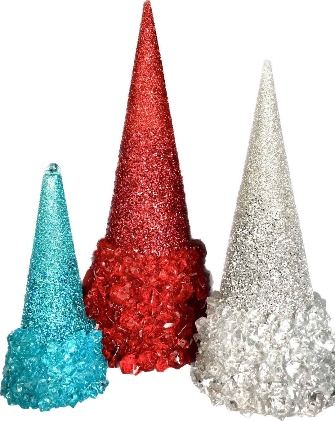 Custom Cone Trees, Table Centerpiece, Christmas Table Décor, Mantle ...