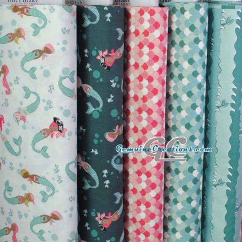 Mermaid Quilt Fabric - Etsy
