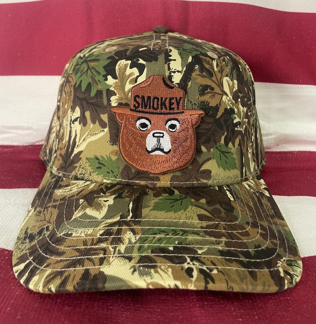 Smokey the Bear Trucker Hat - Etsy