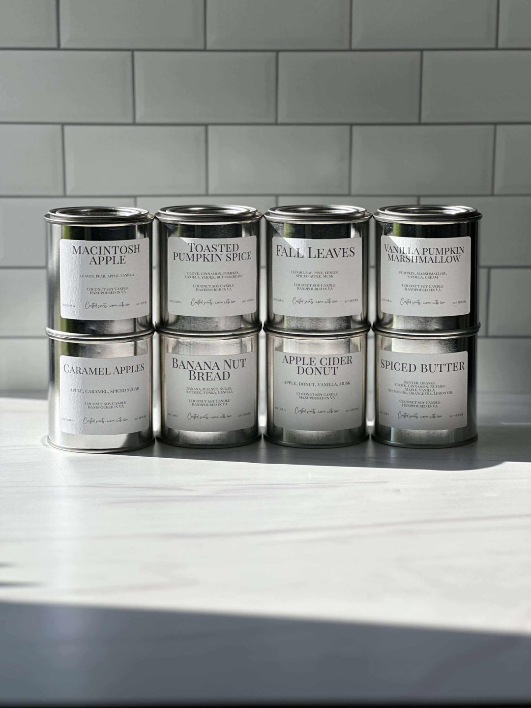 Fall Candle Collection Set - Etsy