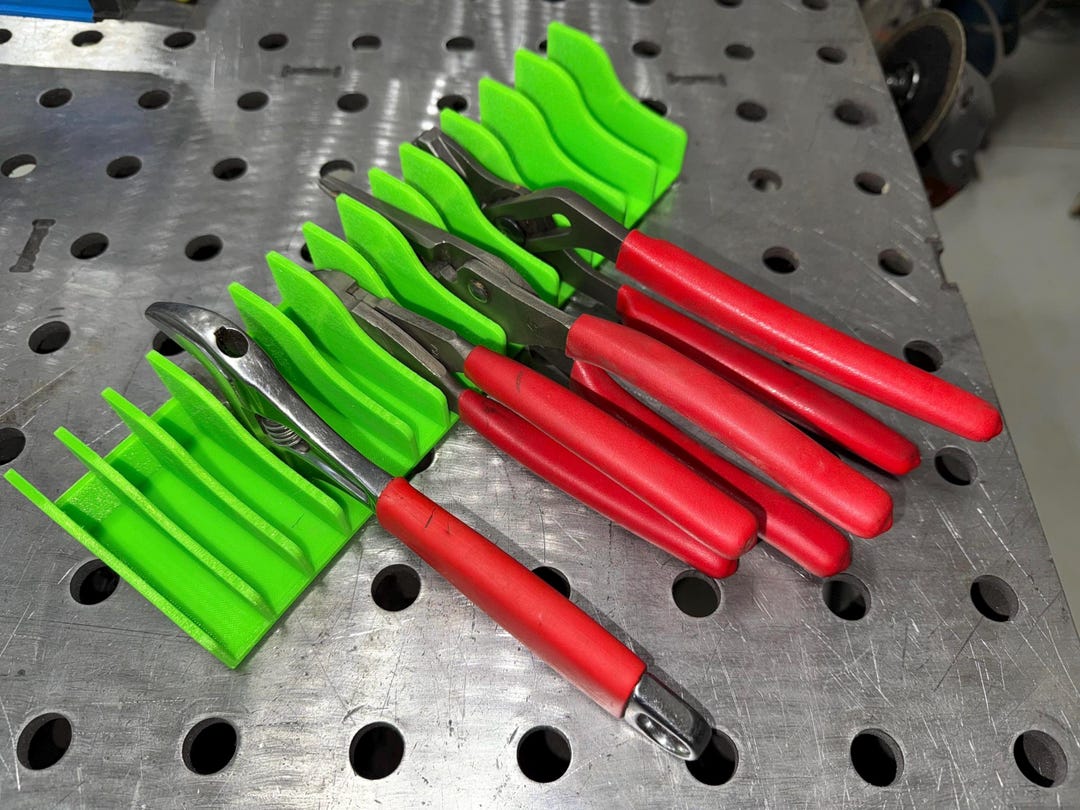 Magnetic Tool Box Plier Organizer - Chemical Resistant - Etsy