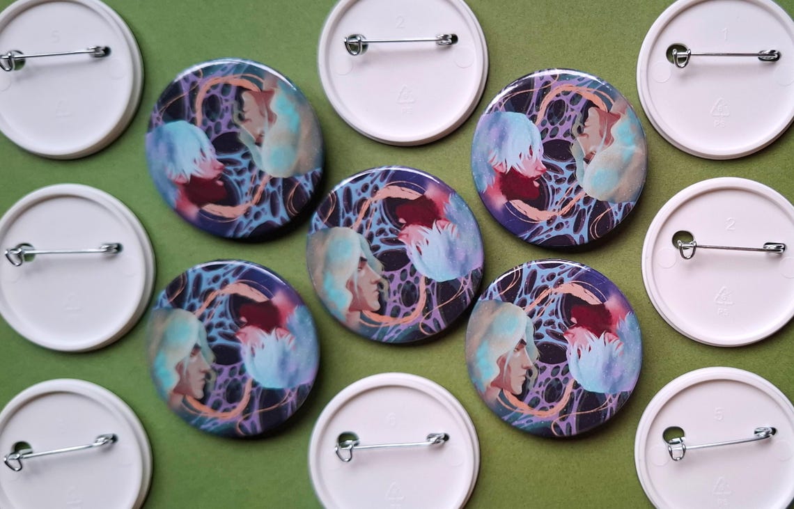 Jayvik Pins | Arcane Pin Badges | Jayce X Viktor Ship - Etsy