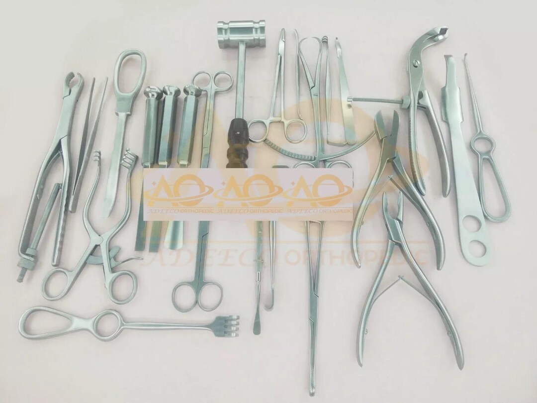 Basic Orthopedic Surgery Set of 25 Pcs Surgical Instruments - Etsy
