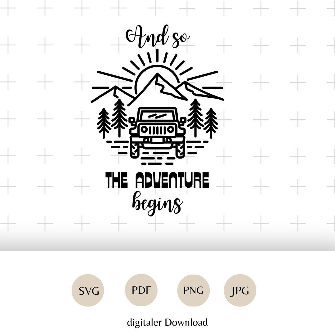 Jeep Adventure Plotter File SVG - Etsy