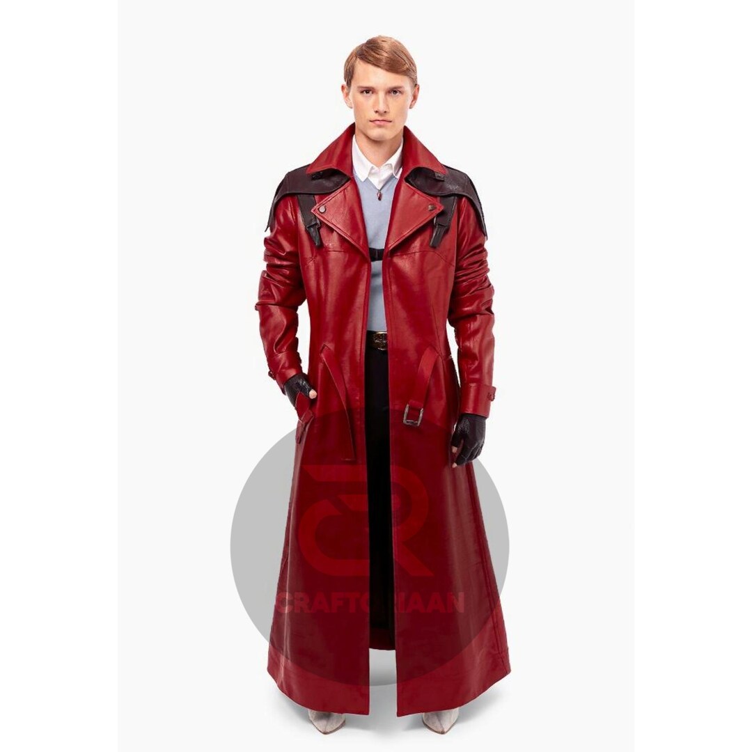 Handmade Dante Inspired Trench Coat: Gaming Cosplay, DMC Inspired - Etsy