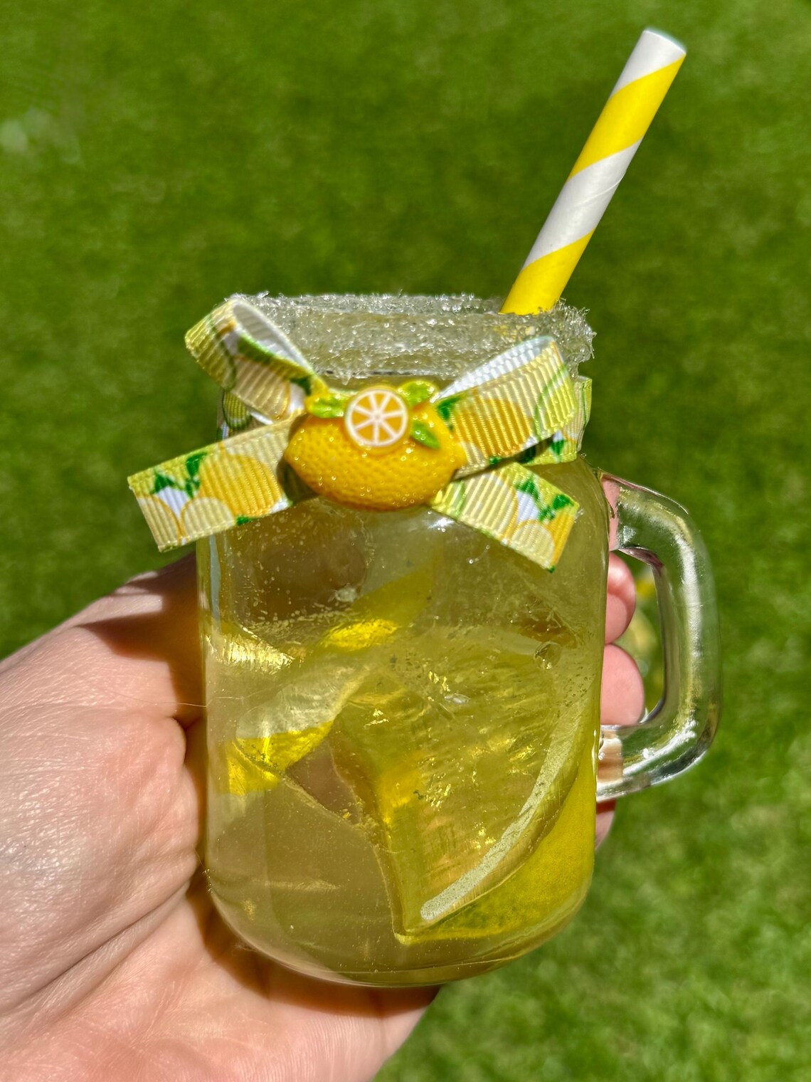 Fake Lemonade Mini Drink, Fake Drink, Faux Drink, Fake Bake, Tiered ...