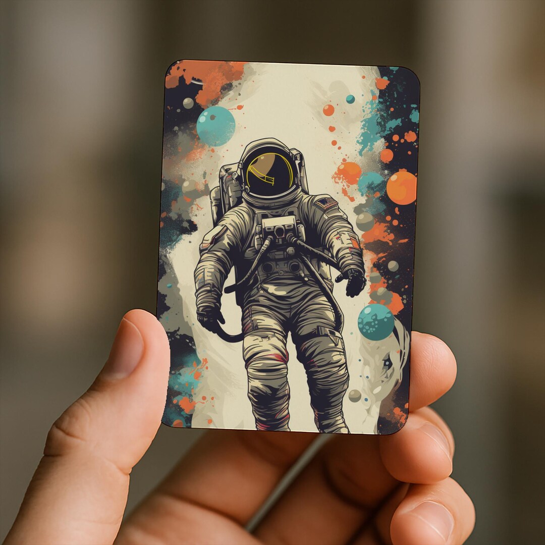 Astronaut Poker Playing Cards | Cosmic Space Deck | Unique Sci-fi Art ...