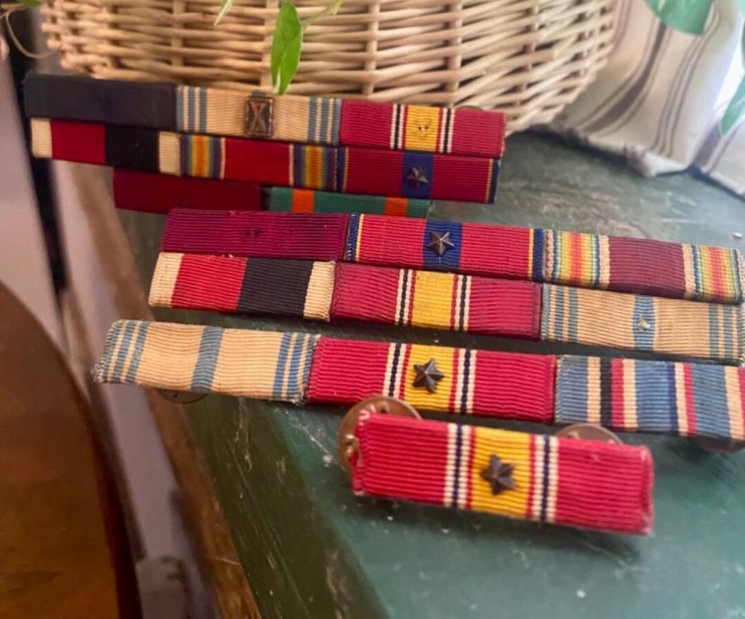 WWII US Navy Military Honor Bars - Etsy