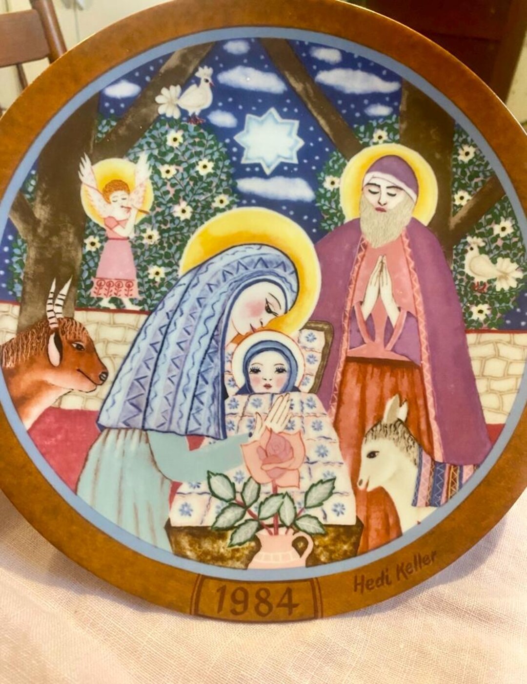 Nativity Die Geburt Christi Collector's Plate - Etsy