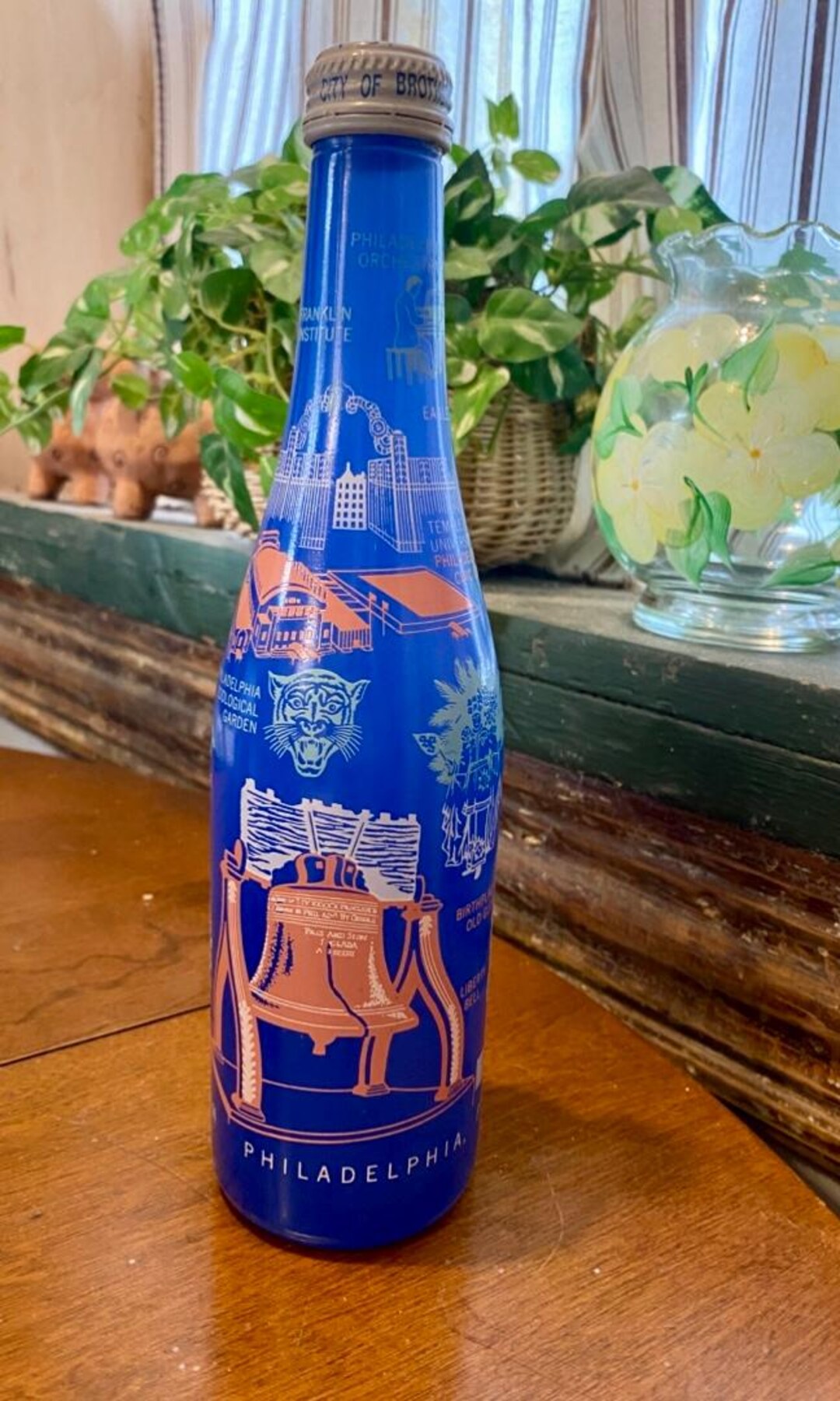 1970 Philadelphia Soda Bottle - Etsy