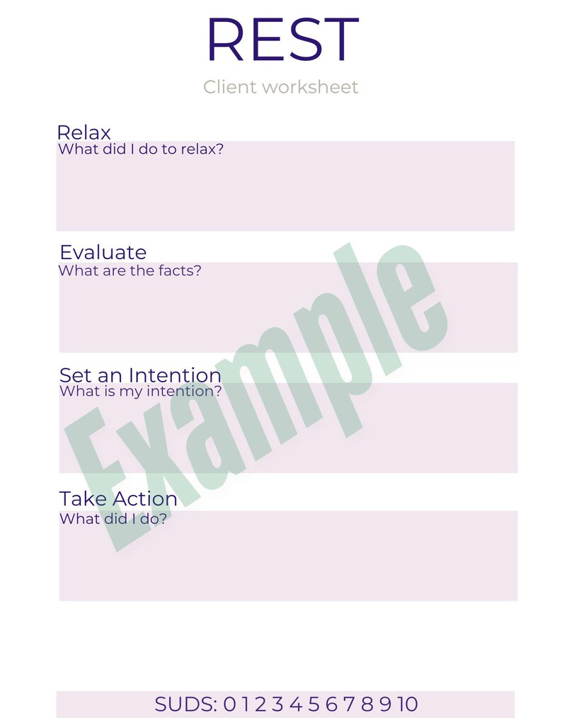 DBT Distress Tolerance Worksheet Bundle - Etsy
