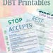 DBT TIPP Skills Printable - Etsy