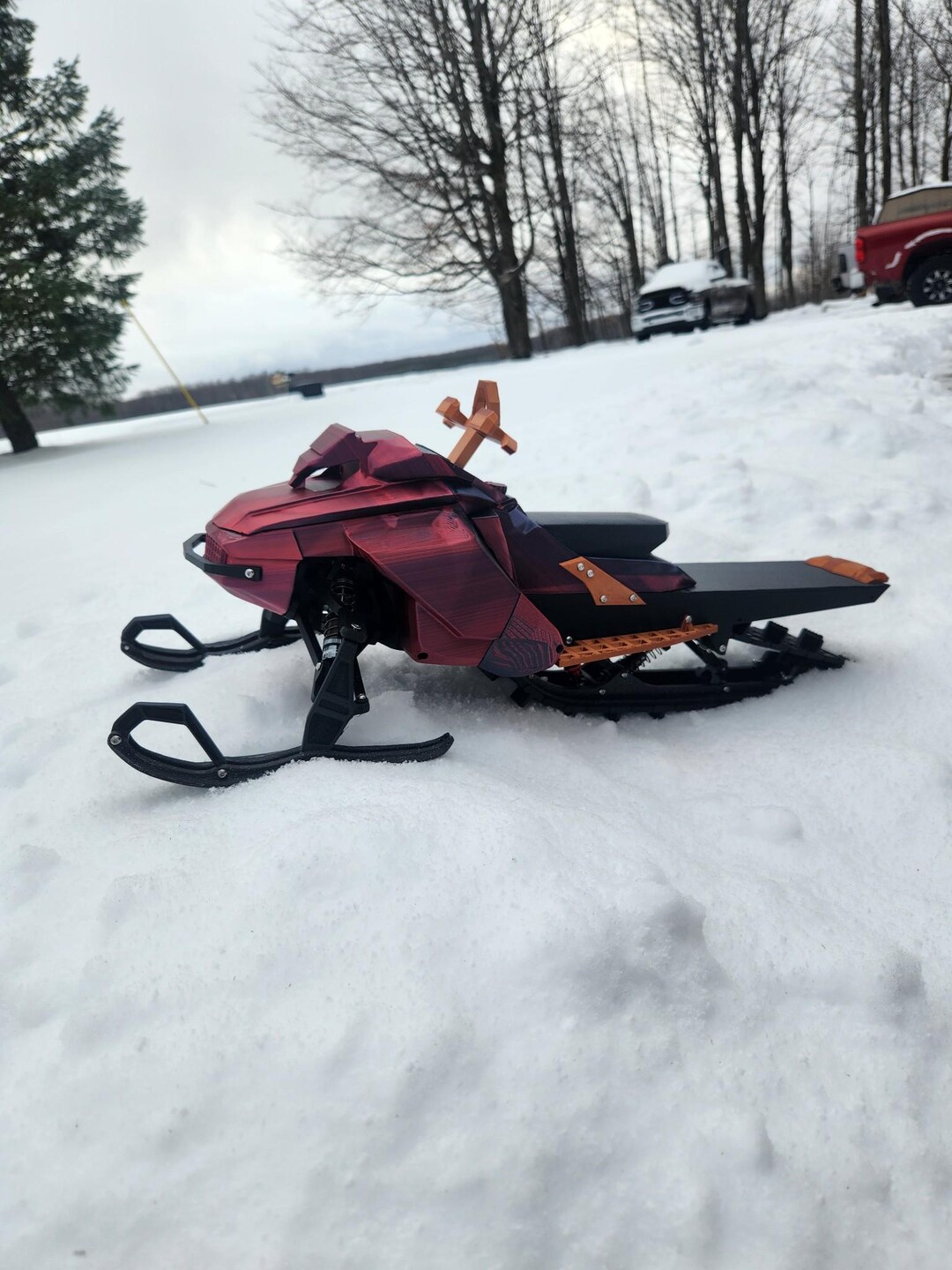 Build to Order 3D Printed RC Snowmobile - Etsy
