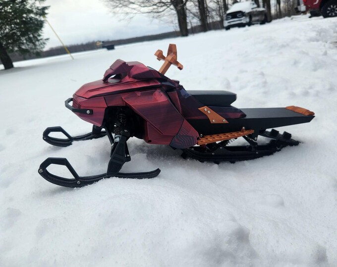 RC Snow Mobile - Etsy Canada