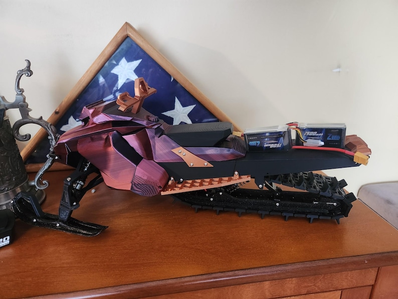 Build to Order 3D Printed RC Snowmobile - Etsy