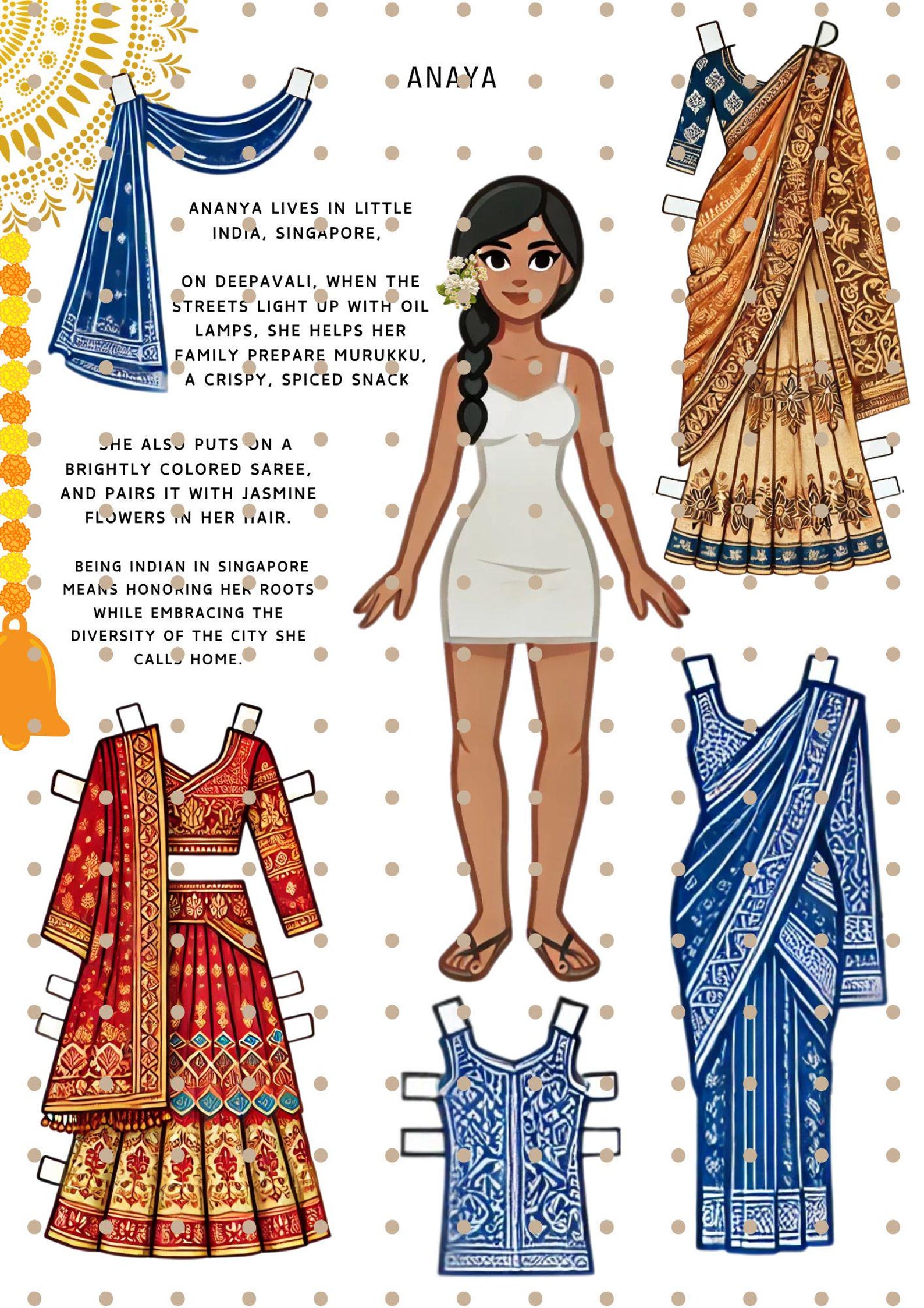 Heritage Paper Dolls: Southeast Asia Edition - Etsy