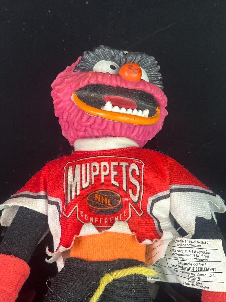 Animal From the Muppets Ice Hockey Mcdonalds Vintage Muppet Show - Etsy