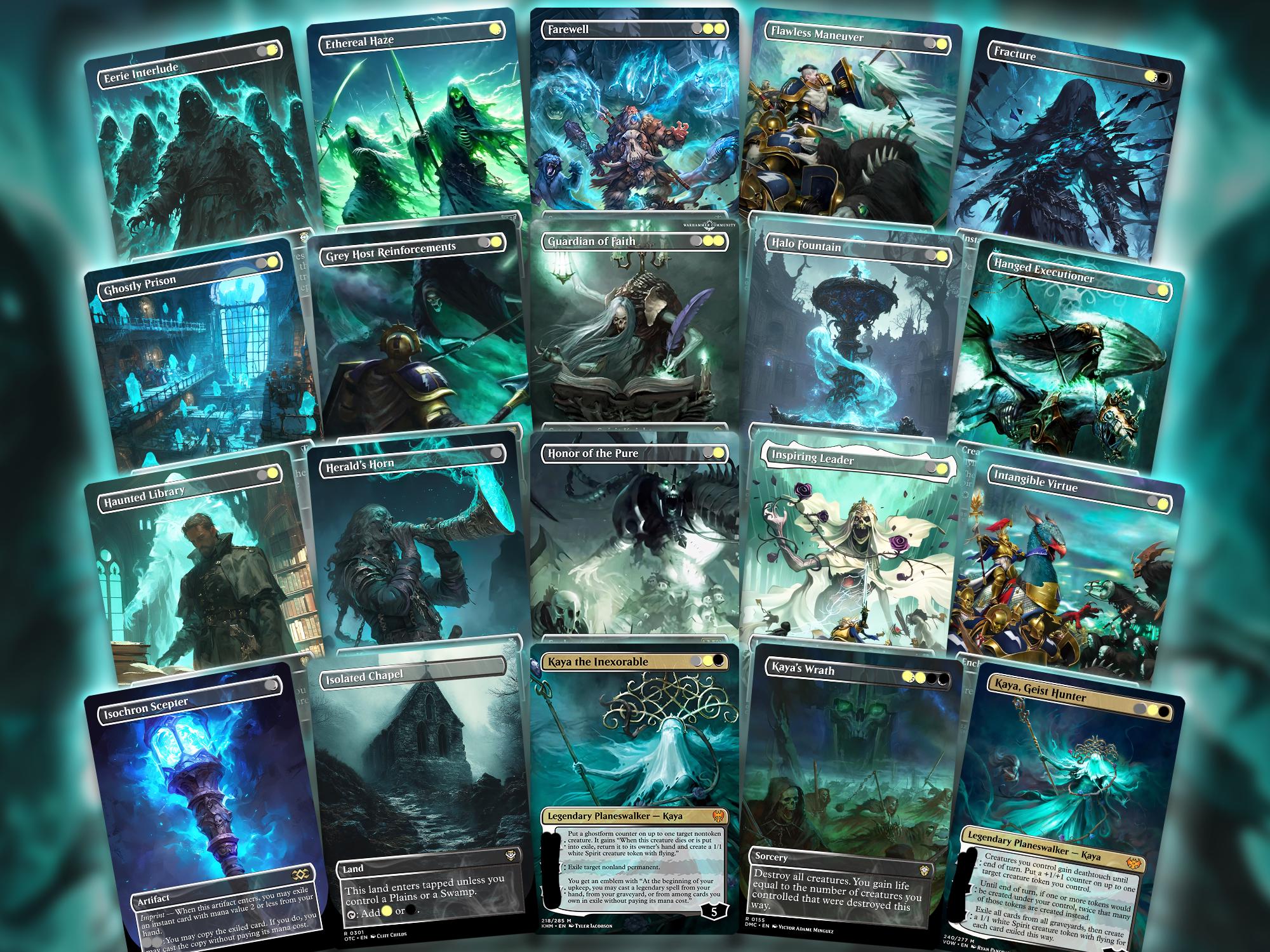 Phantom Legion – Spirit Tribal Commander Deck - Etsy