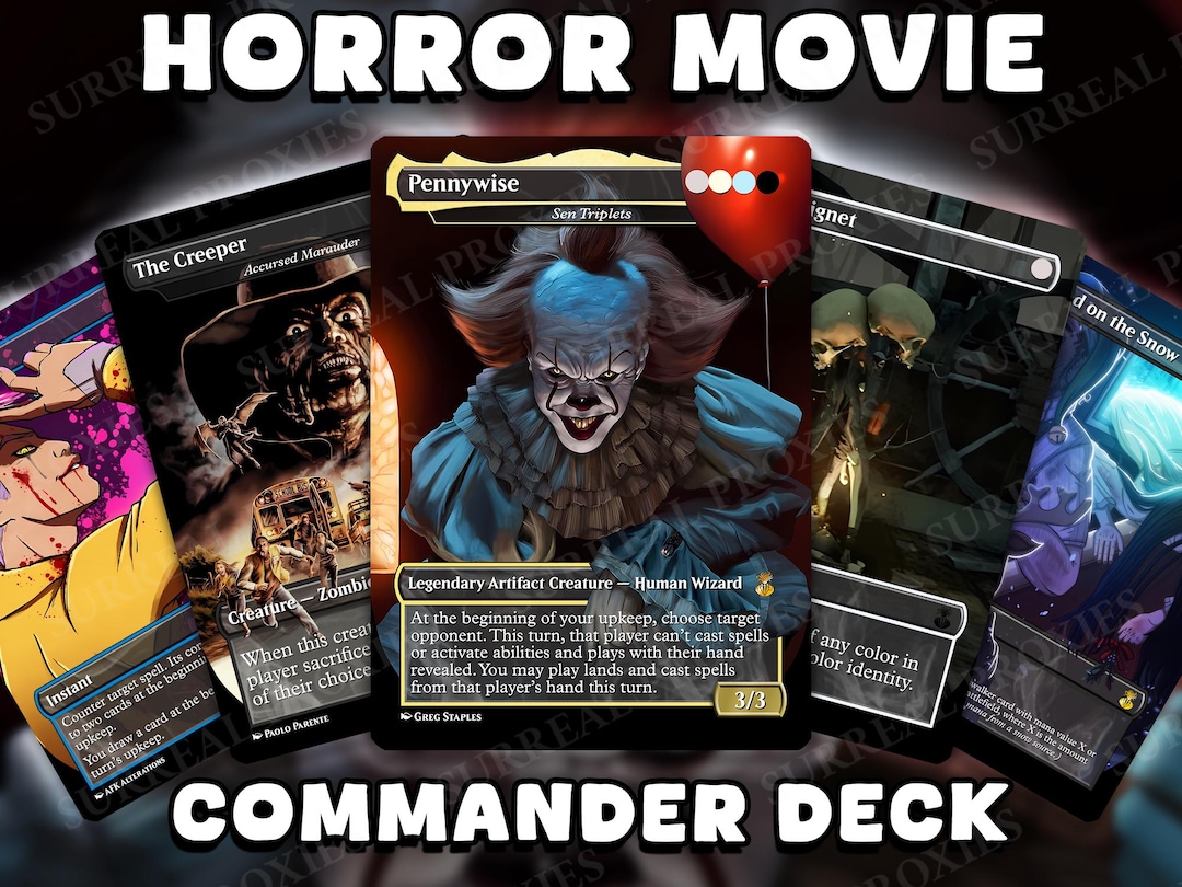 Manifest: the Final Hunt – Custom Horror-themed Commander Deck ...