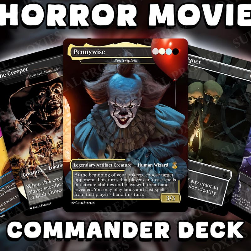 Mtg Horror Theme Deck - Etsy