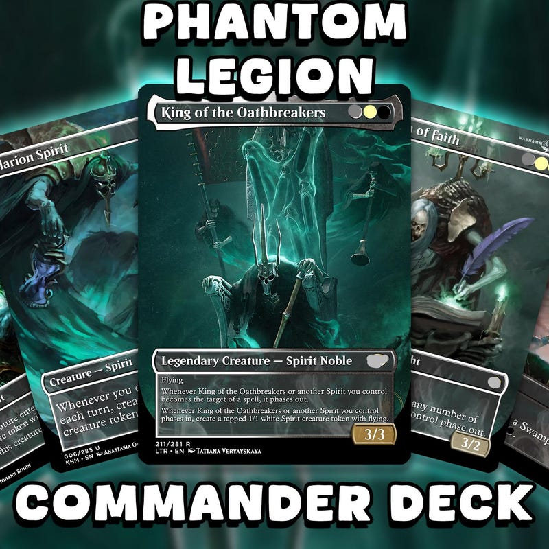 Mtg Proxy Decks Spirit - Etsy