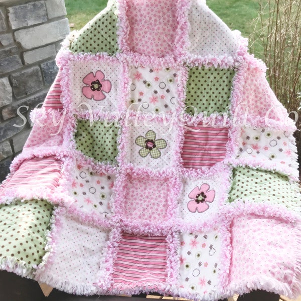 Baby Rag Quilt - Etsy