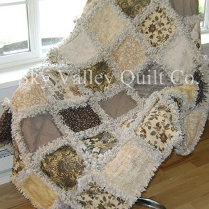 Rag Quilt DIY Directions, Tutorial PDF Layer Cake Pattern - Etsy