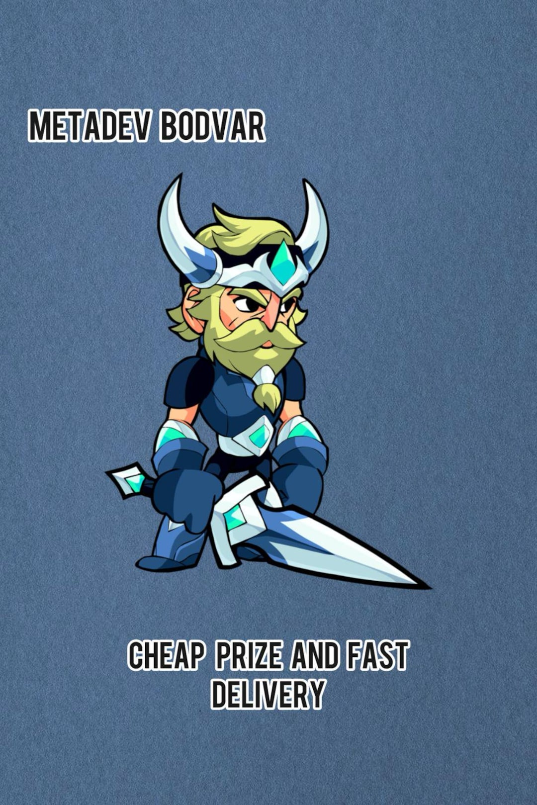 Metadev Bodvar | Brawlhalla - Etsy
