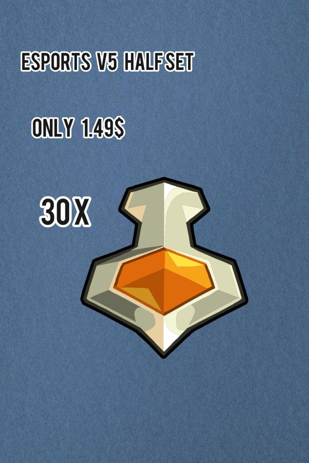 Esports Color V5 | Half Set | Brawlhalla - Etsy