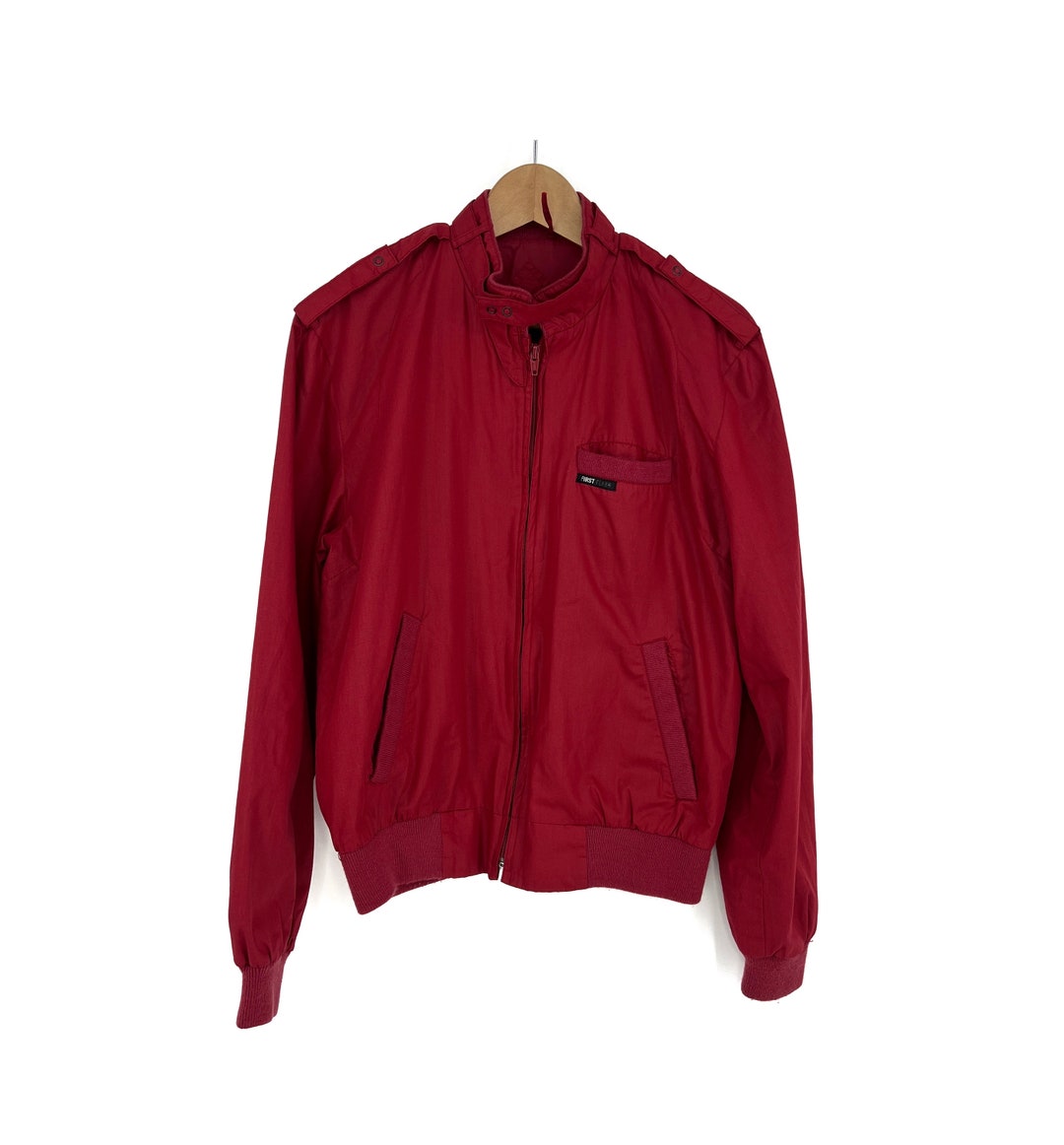 Vintage 80s First Class Jacket Members Only Style - Etsy