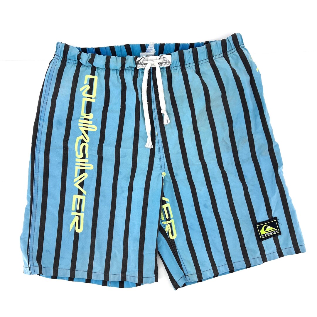 Vintage Quicksilver Swim Trunks Surf Shorts 80s Board Shorts - Etsy