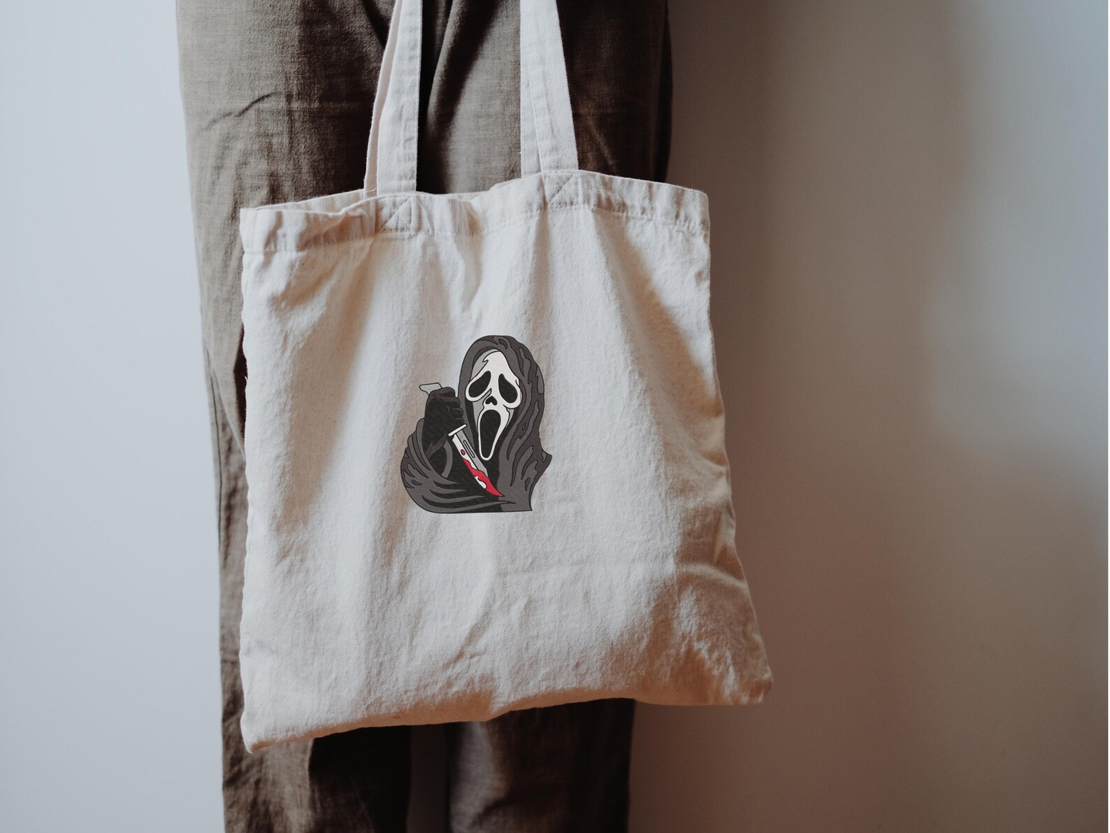 Horror Ghost Face Embroidery Design - Scream Killer Mask Machine ...
