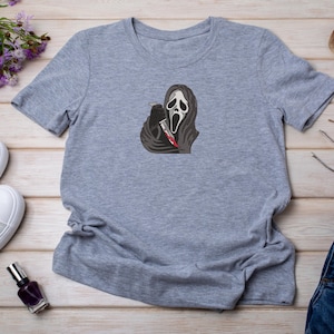 Horror Ghost Face Embroidery Design - Scream Killer Mask Machine ...
