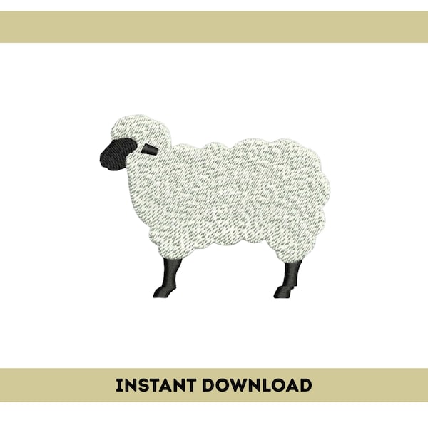 Sheep Embroidery - Etsy
