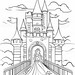 Princess Coloring Pages – 5 Printable Princess Illustrations | Digital ...