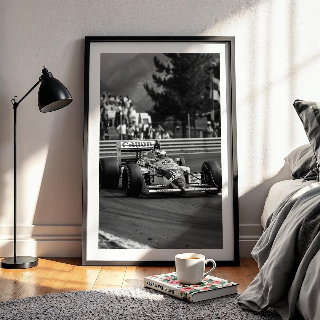 Formula 1 Posters — F1 Gifts, Formula One Poster 80s - Etsy