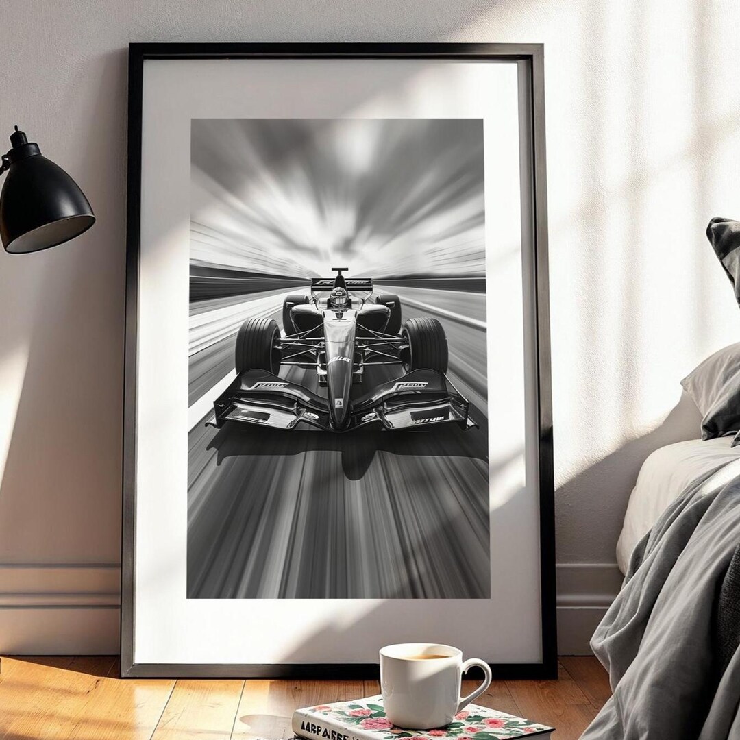 Formula 1 Poster | F1 Poster & Formula One Racing Car Poster for Man ...