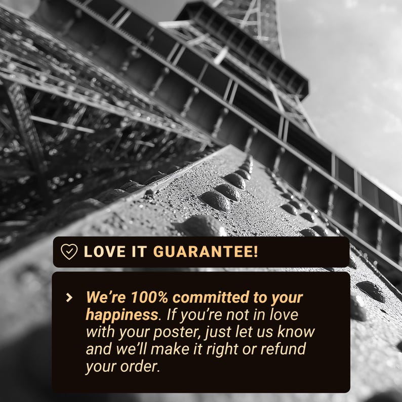 Black and White Eiffel Tower Print, Vintage Paris Wall Art (digital ...