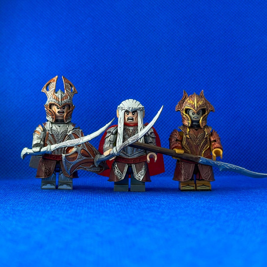 Custom Collectible Miniature Figure Wood Elves - Etsy