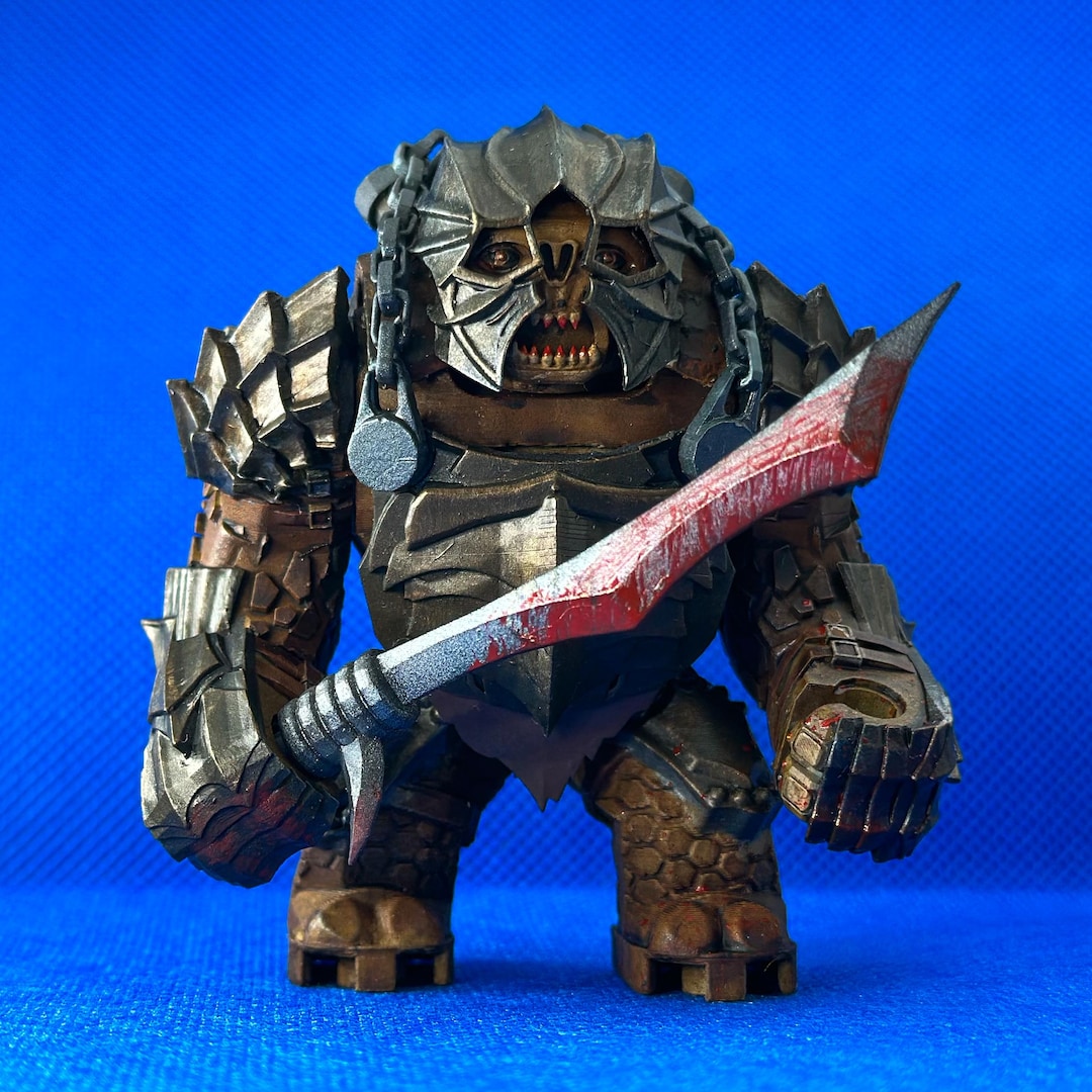 Custom Collectible Miniature Figure Gate Troll - Etsy