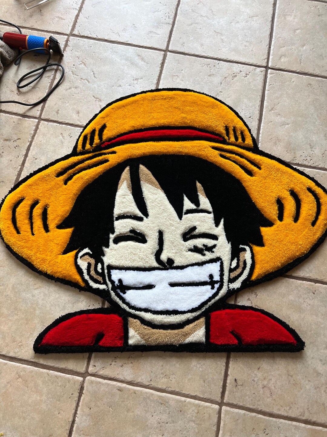 One Piece Luffy Rug - Etsy