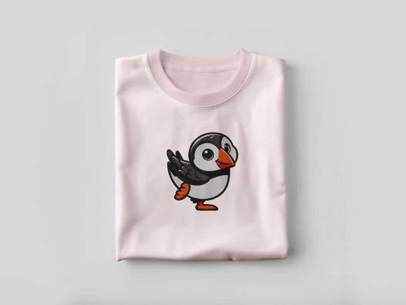Puffin Embroidery Design, Animal Art (digital Download - Etsy