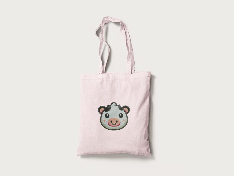 Smiling Cow Face Embroidery Design, Animal Art (digital Download - Etsy