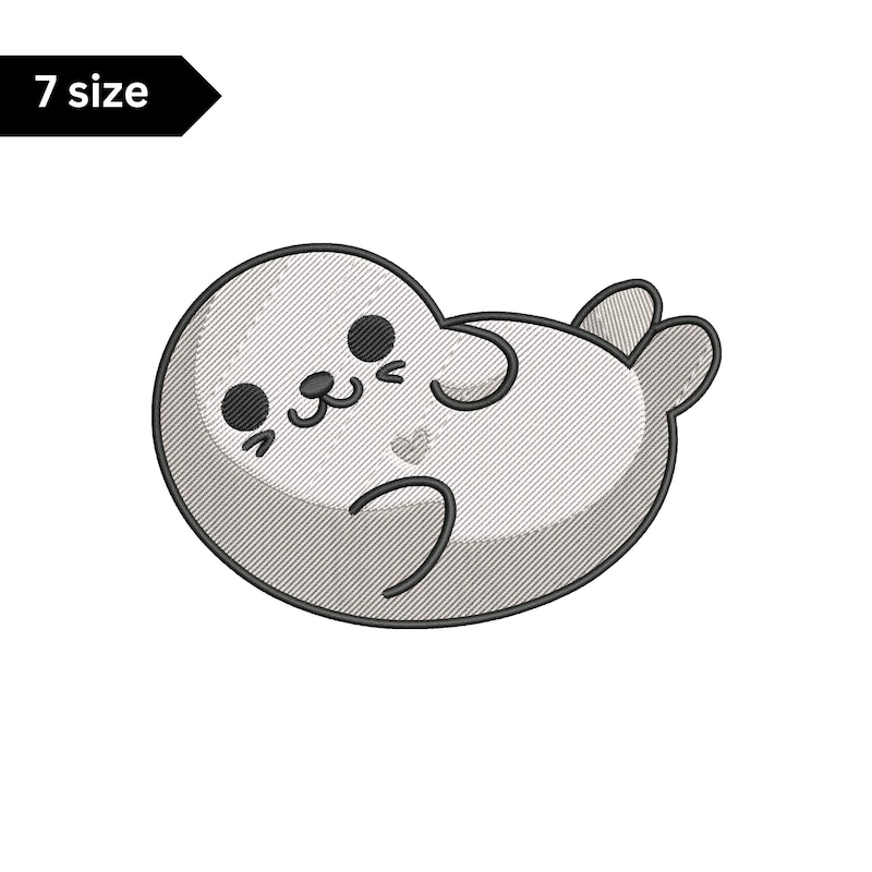 Seal Kawaii Digital File - Etsy